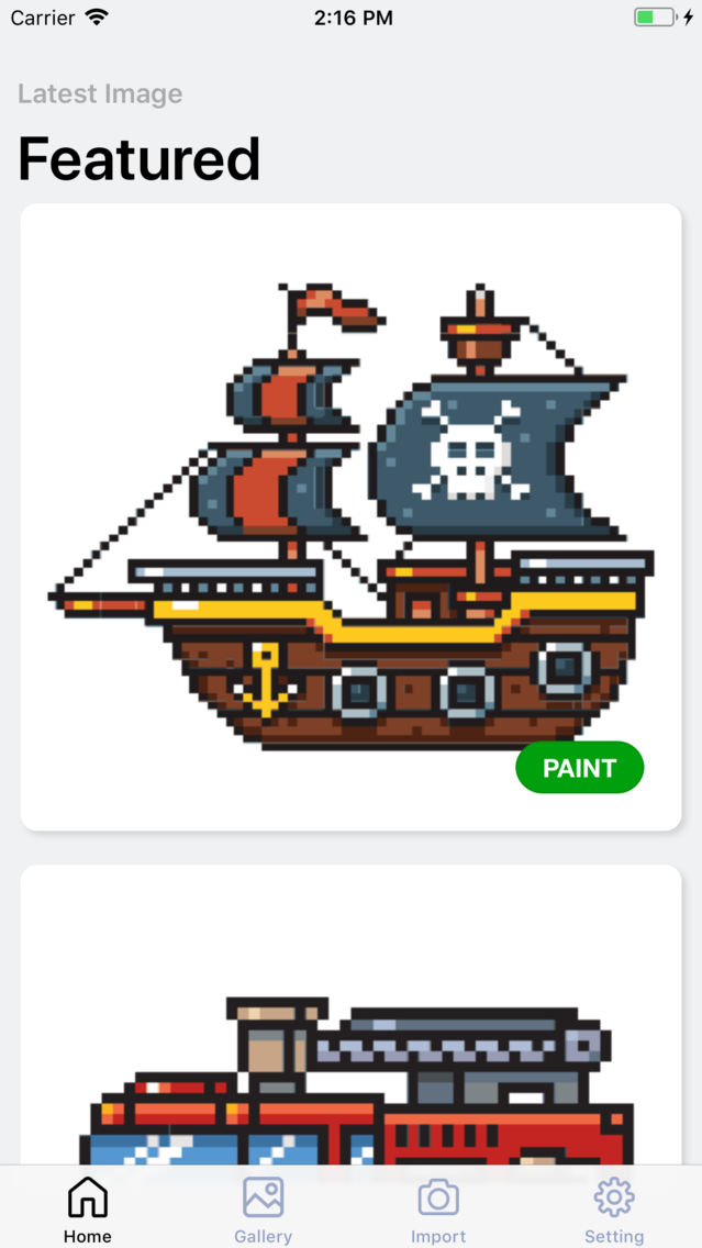 Happy Coloring by Numbers for iOS (iPhone/iPad) - Free Download at AppPure