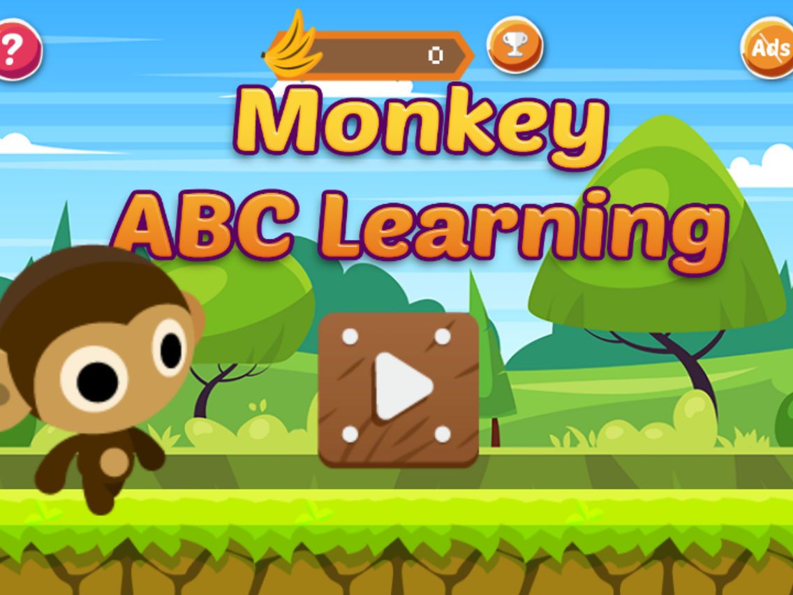 Monkey ABC Alphabet Learning Free Game For Kids for iOS (iPhone/iPad ...