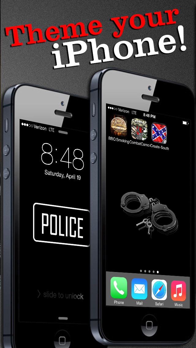 Police Themes! Backgrounds, Wallpaper, & Lock Screens for iOS (iPhone ...