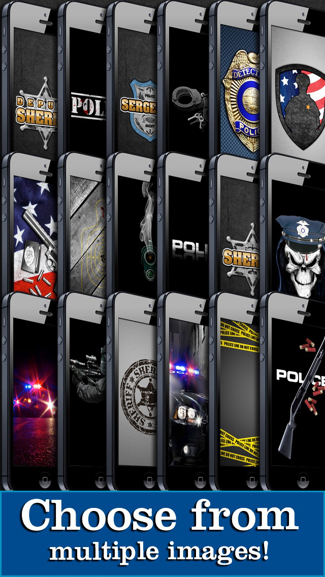 Police Themes! Backgrounds, Wallpaper, & Lock Screens for iOS (iPhone ...