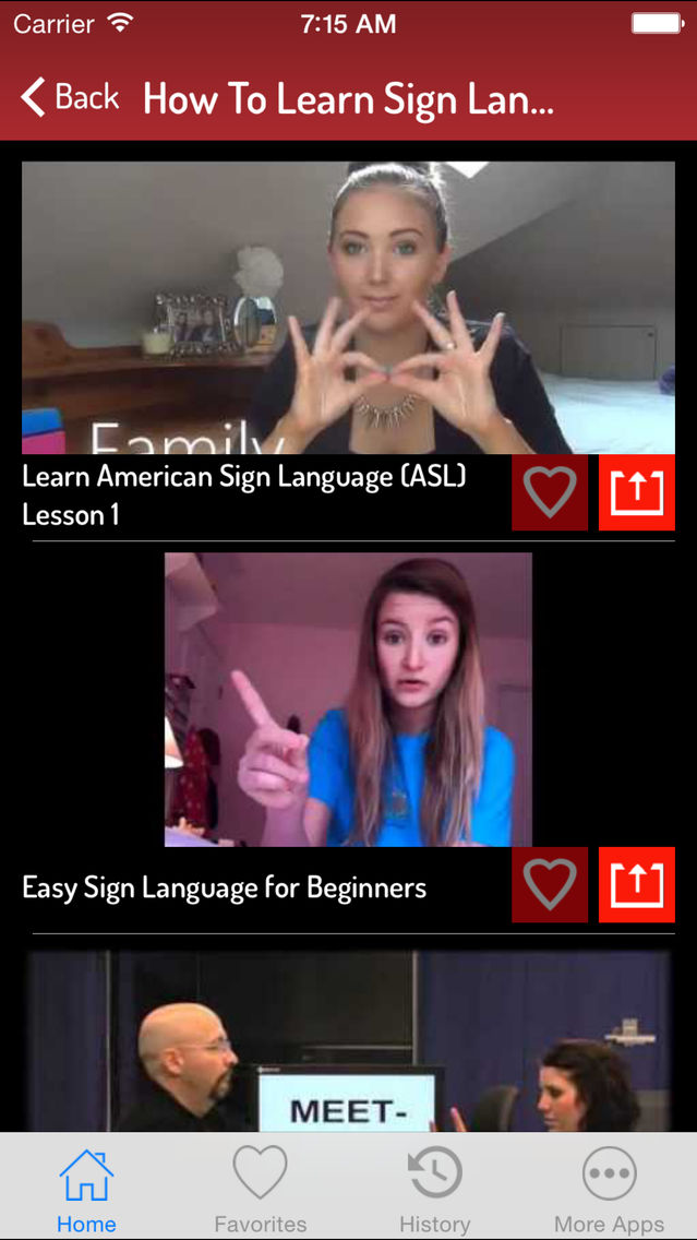Sign Language Guide - American Sign Language Learning Signs for iOS ...