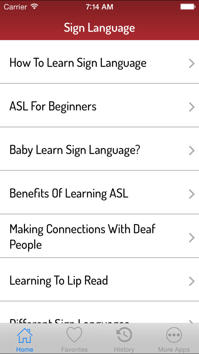 Sign Language Guide - American Sign Language Learning Signs for iOS ...