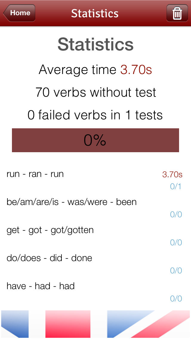 Verbs in English+ for iOS (iPhone/iPad) - Free Download at AppPure