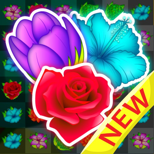 Garden Flower Match 3 - New puzzles game for iOS (iPhone/iPad/iPod ...