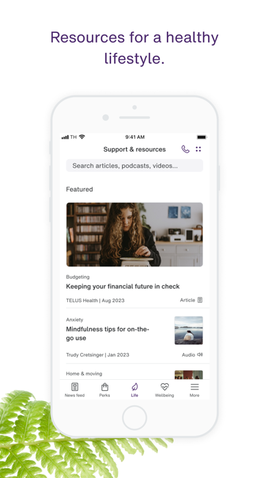 TELUS Health One for iOS (iPhone) - Free Download at AppPure