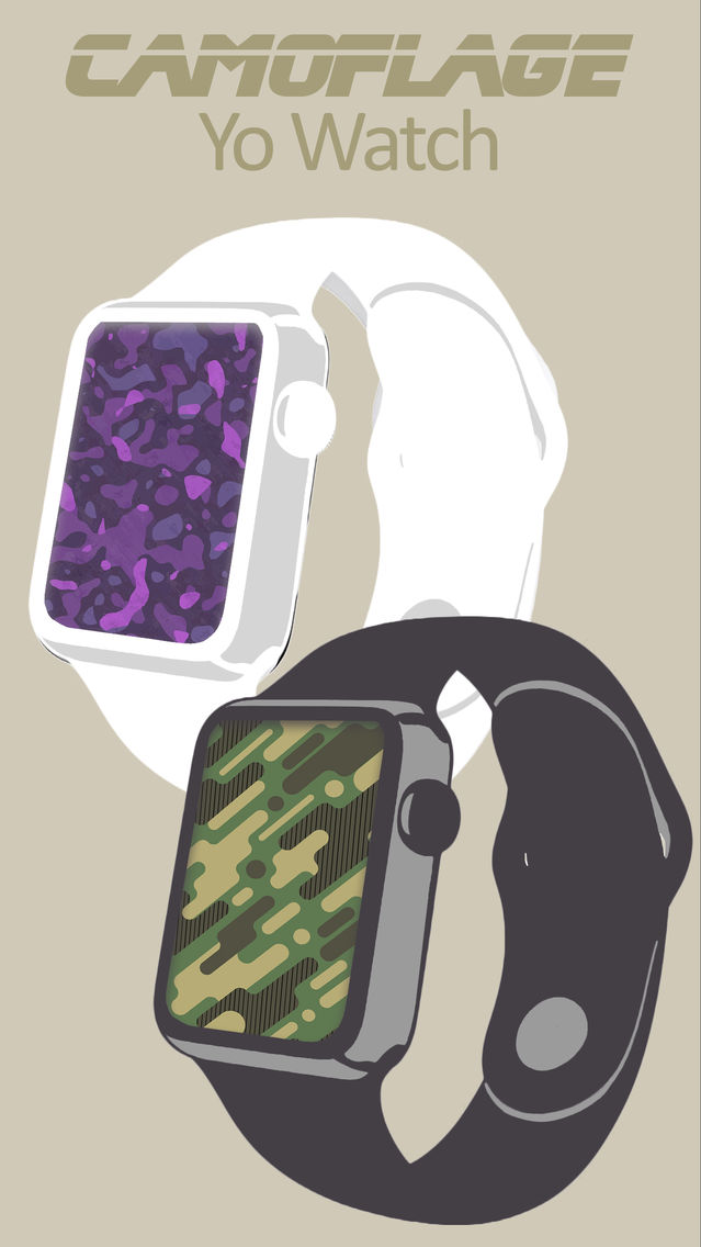 Camouflage Yo Watch! - Faces for iOS (iPhone) Latest Version at $1.99 ...