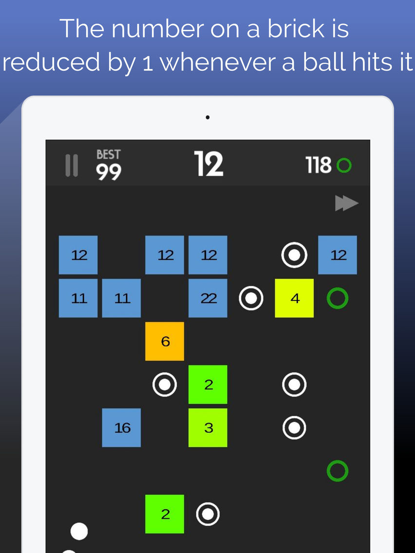Swipe Brick Breaker. Ping-Pong for iOS (iPhone/iPad) - Free Download at ...