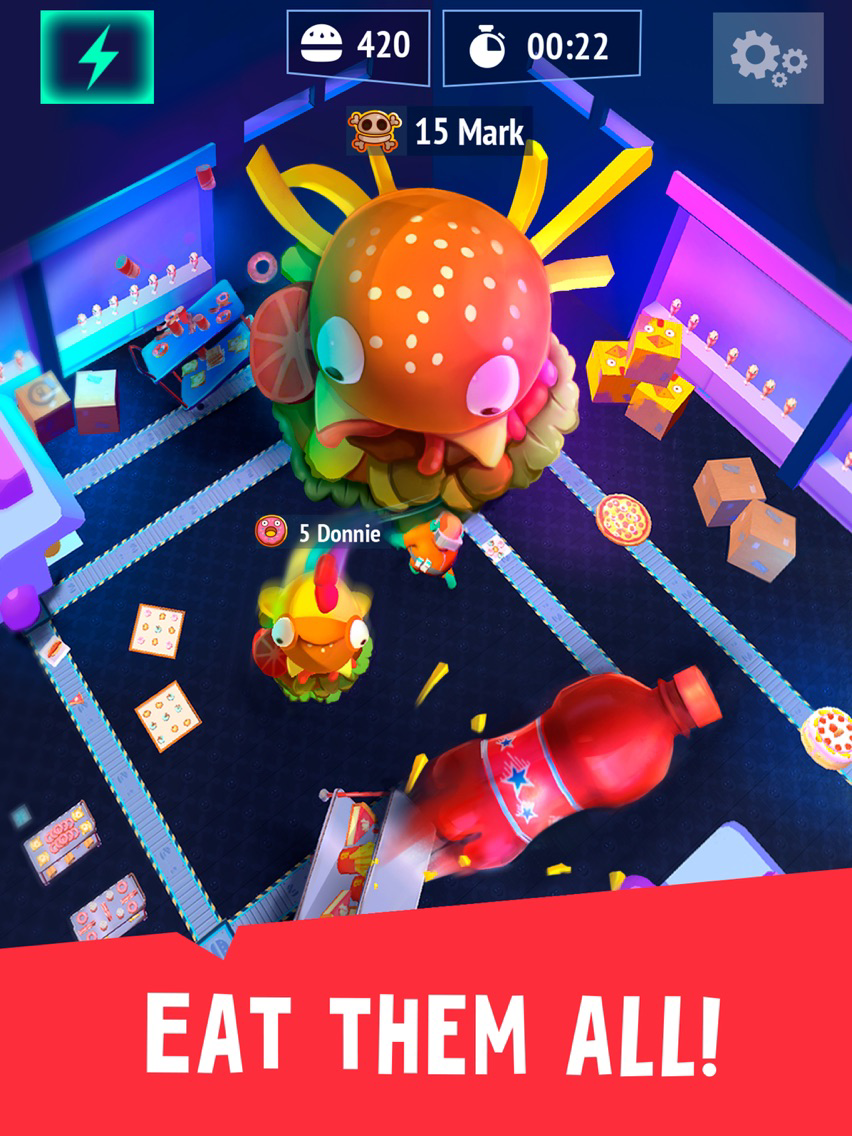 Burger.io: Eating io Game for iOS (iPhone/iPad) - Free Download at AppPure