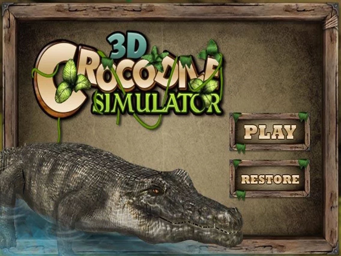 Angry Crocodile Simulator 3D - predator simulationiOS版本(iPhone/iPad ...