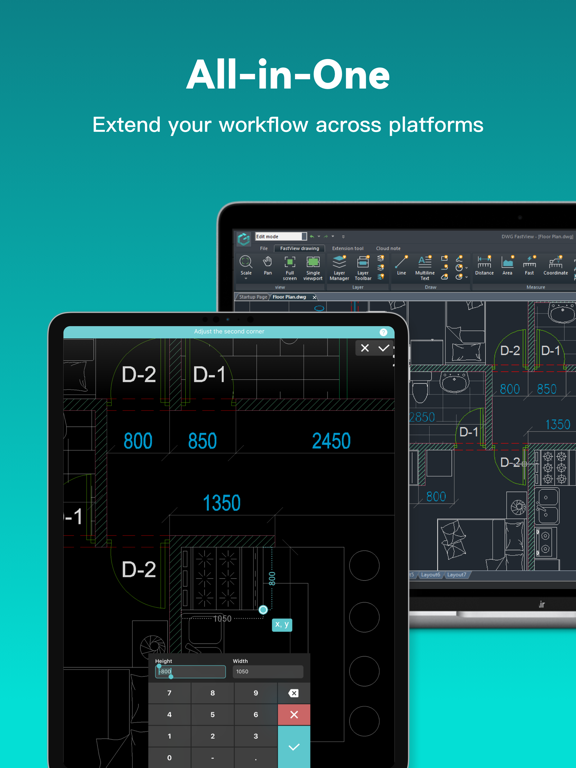 DWG FastView-CAD Viewer&Editor for iOS (iPhone/iPad/iPod touch) - Free ...