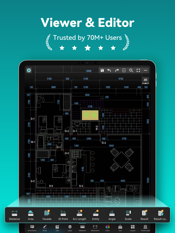DWG FastView-CAD Viewer&Editor for iOS (iPhone/iPad/iPod touch) - Free ...