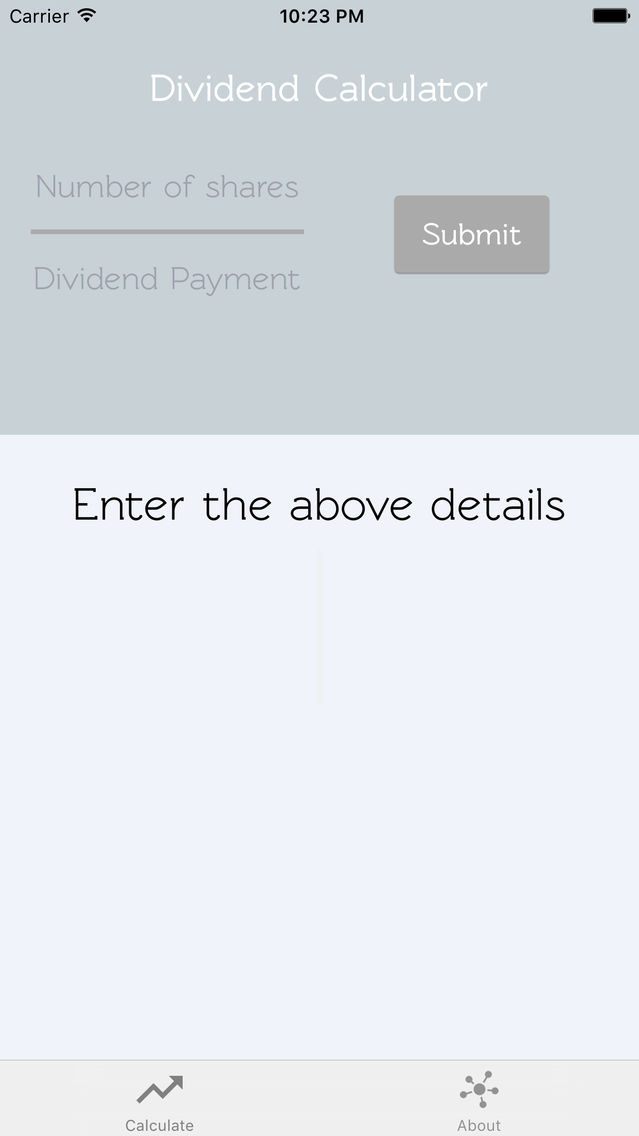 Dividend Calculator for iOS (iPhone) Latest Version at $0.99 on AppPure