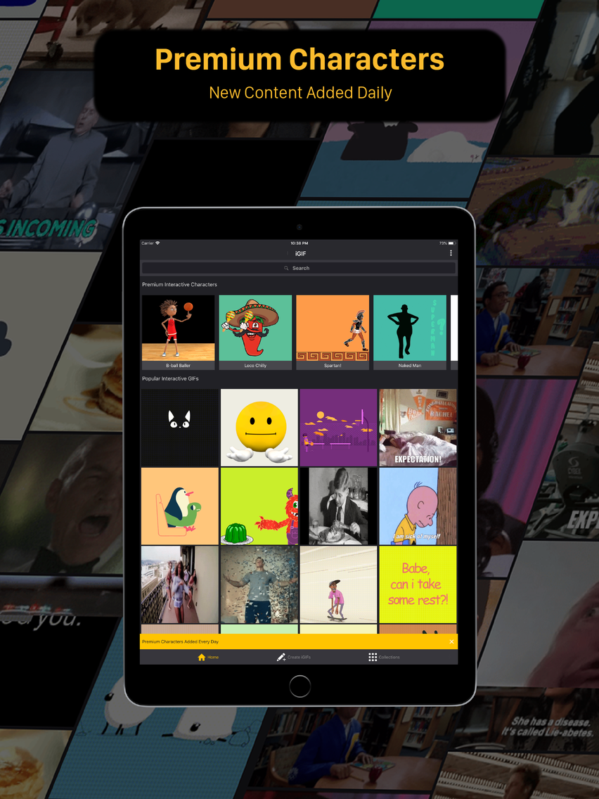 iGIF - Funny Interactive GIFsiOS版(iPhone/iPad)- AppPureで無料ダウンロード