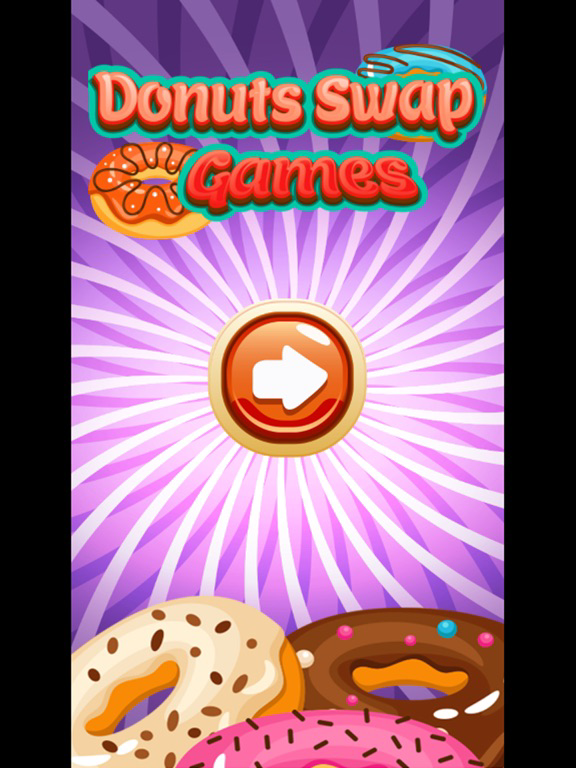 Donuts Swap Games : match 3 puzzle fun game for iOS (iPhone/iPad/iPod touch) - Free Download at ...