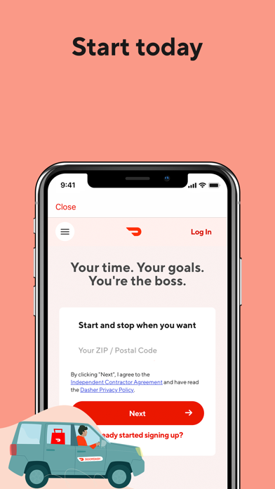 DoorDash - Dasher for iOS (iPhone) - Free Download at AppPure