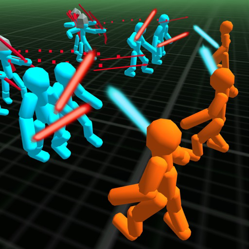 Stickman Neon Battle Simulator for iOS (iPhone/iPad/iPod touch) - Free ...