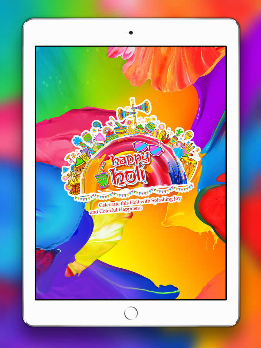 Holi Wallpapers - Festival of Colors Backgrounds for iOS (iPhone/iPad ...