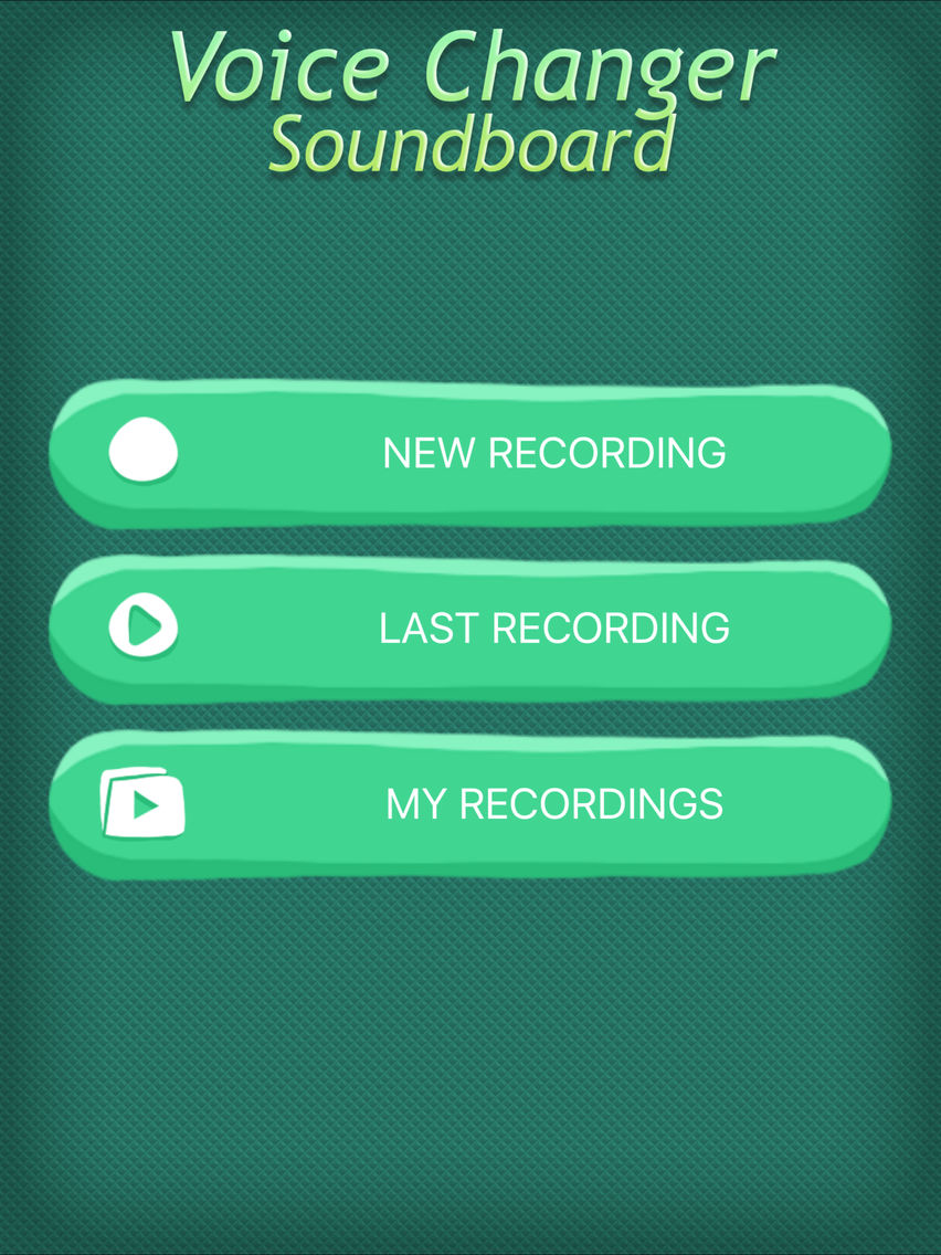 iOS(iPhone/iPad)용 Voice Changer Soundboard Speech Recorder & Player ...