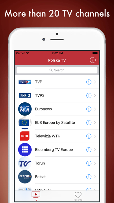 Polska TV - Telewizja Rzeczypospolitej Polskiej for iOS (iPhone/iPad ...