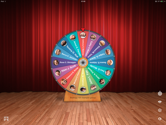 Classroom Roulette - random picker by iDoceo for iOS (iPhone/iPad/iPod ...