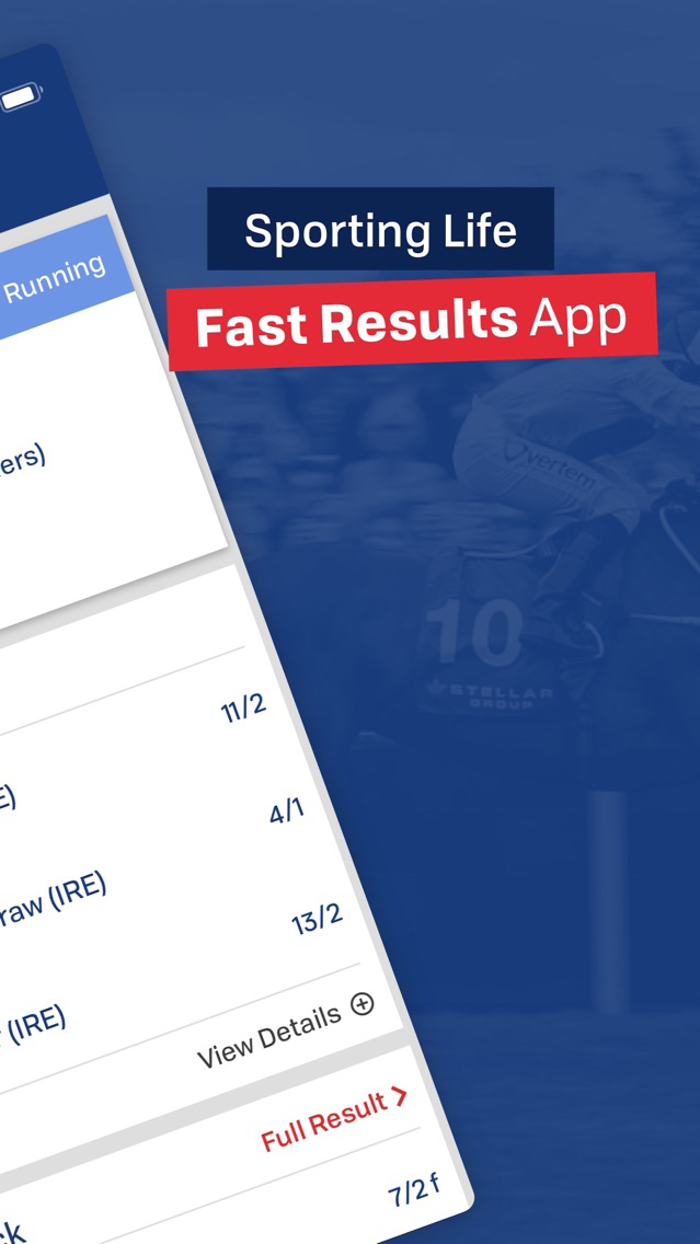Fast Results by Sporting Life for iOS (iPhone) - Free Download at AppPure