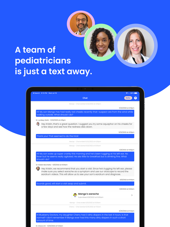 Blueberry Pediatrics para iOS (iPhone/iPad/iPod touch) - Baixar Grátis ...