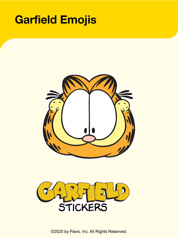 Garfield Emojis for iOS (iPhone/iPad/iPod touch) Latest Version at $0. ...