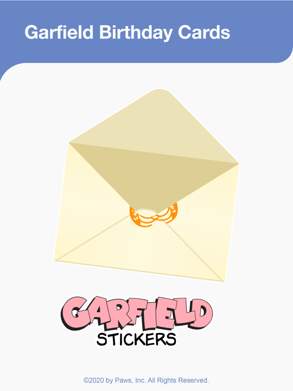 Garfield Birthday Cards for iOS (iPhone/iPad/iPod touch) Latest Version ...