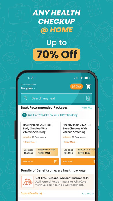 Healthians - Full Body Checkup for iOS (iPhone/iPod touch) - Free ...