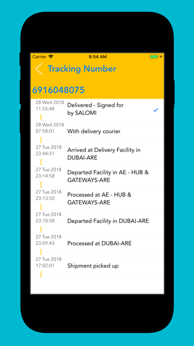 Parcel Document Tracker para iOS (iPhone/iPod touch) - Baixar Grátis no ...