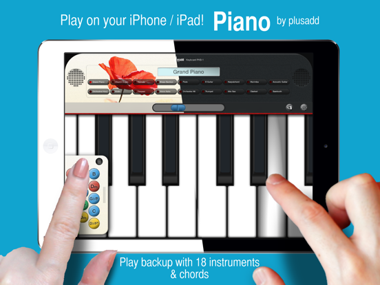 Piano+ - Playable with Chord & Sheet Music for iOS (iPhone/iPad/iPod ...