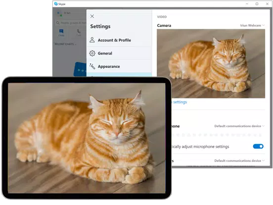 Iriun Webcam for PC and Mac for iOS (iPhone/iPad/iPod touch) - Free ...