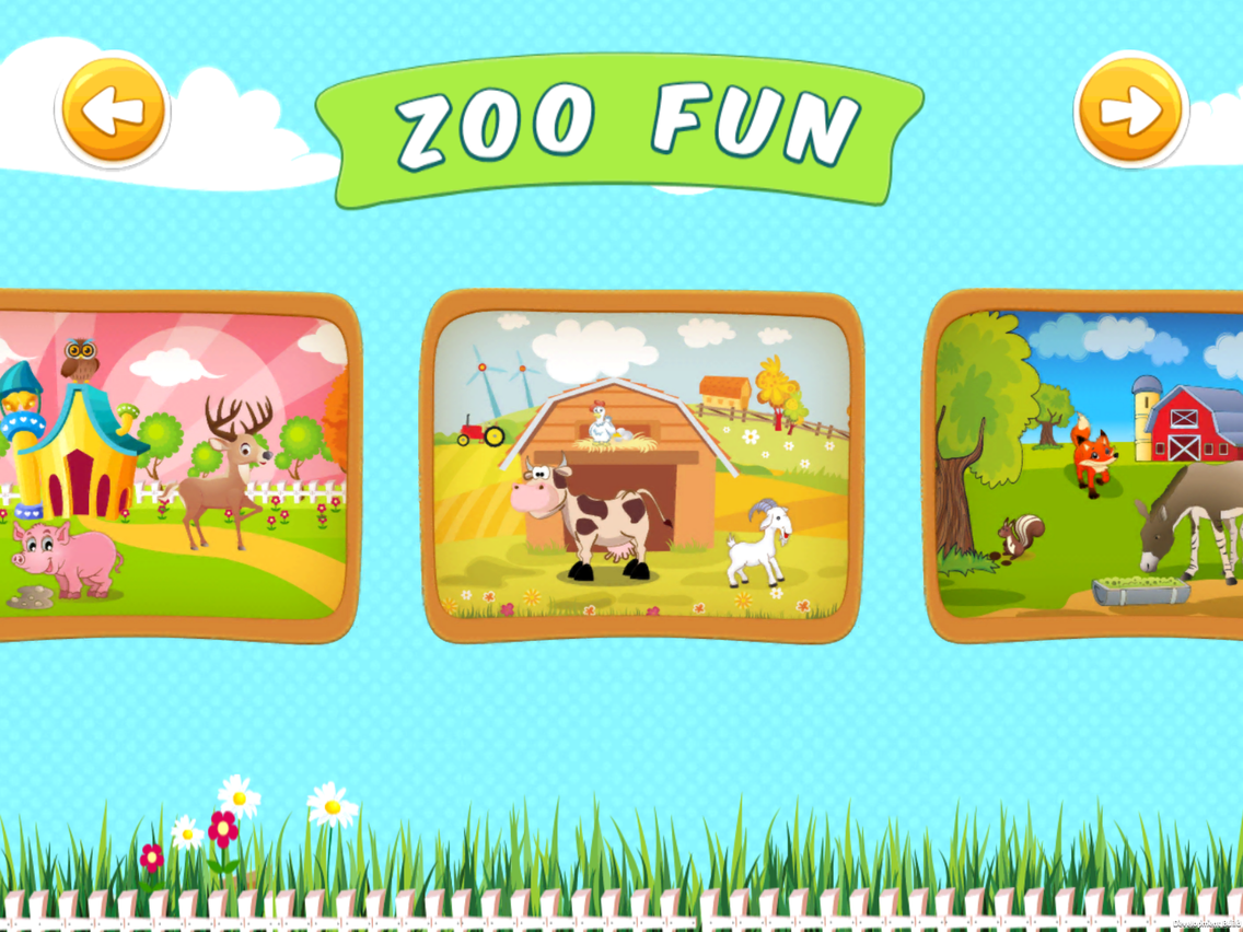 ZooFun Free - Animal Sounds and Matching Game for Kids for iOS (iPhone ...