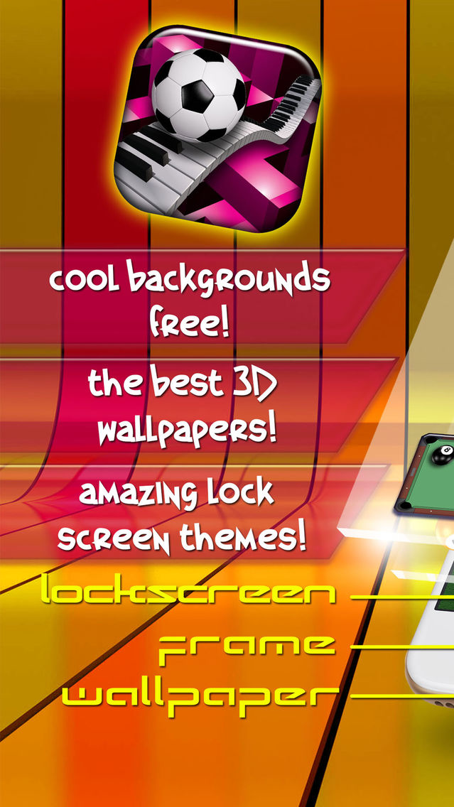 3D Wallpaper Maker 2016 – Best HD Lock Screen Themes and Neon ...