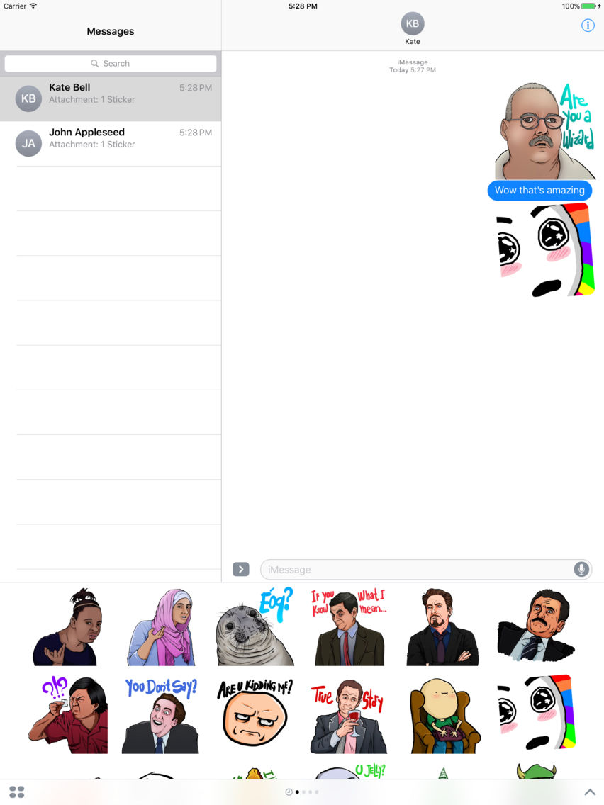 Color Meme Sticker Pack for iOS (iPhone/iPad) Latest Version at $0.99 ...