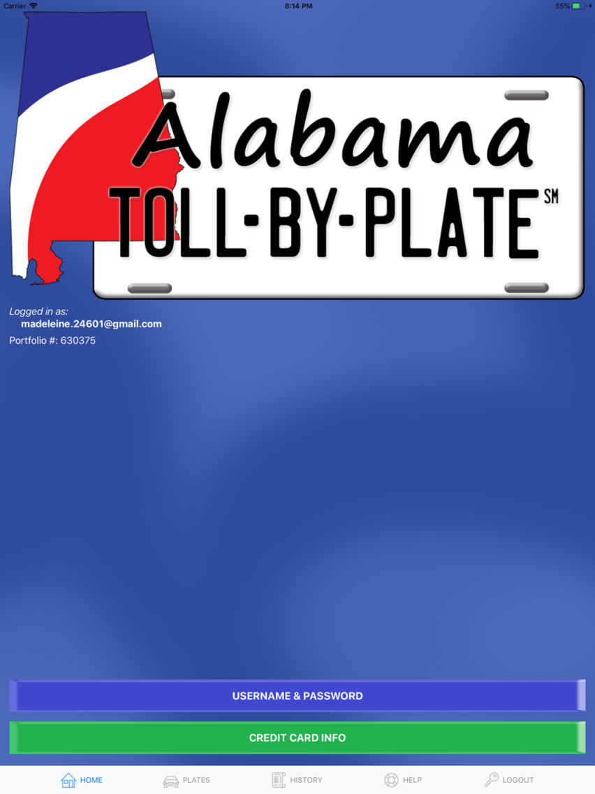 Alabama Toll-By-Plate for iOS (iPhone/iPad) - Free Download at AppPure