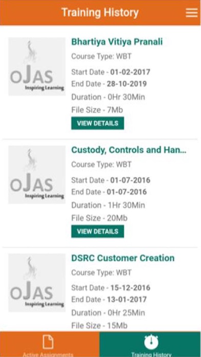 IDBI LMS - OJAS for iOS (iPhone/iPad/iPod touch) - Free Download at AppPure