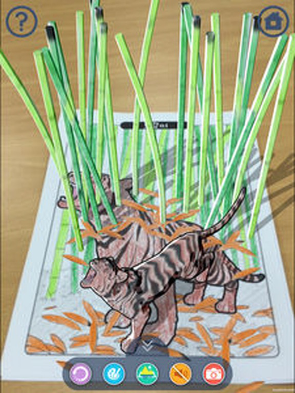 에듀알 색칠공부 - 3D AR COLORING for iOS (iPhone/iPad/iPod touch) - Free ...