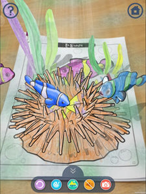 에듀알 색칠공부 - 3D AR COLORING for iOS (iPhone/iPad/iPod touch) - Free ...