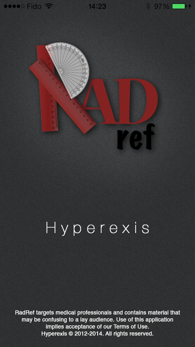 RadRef - Normal Values in Diagnostic Imaging for iOS (iPhone/iPad/iPod ...