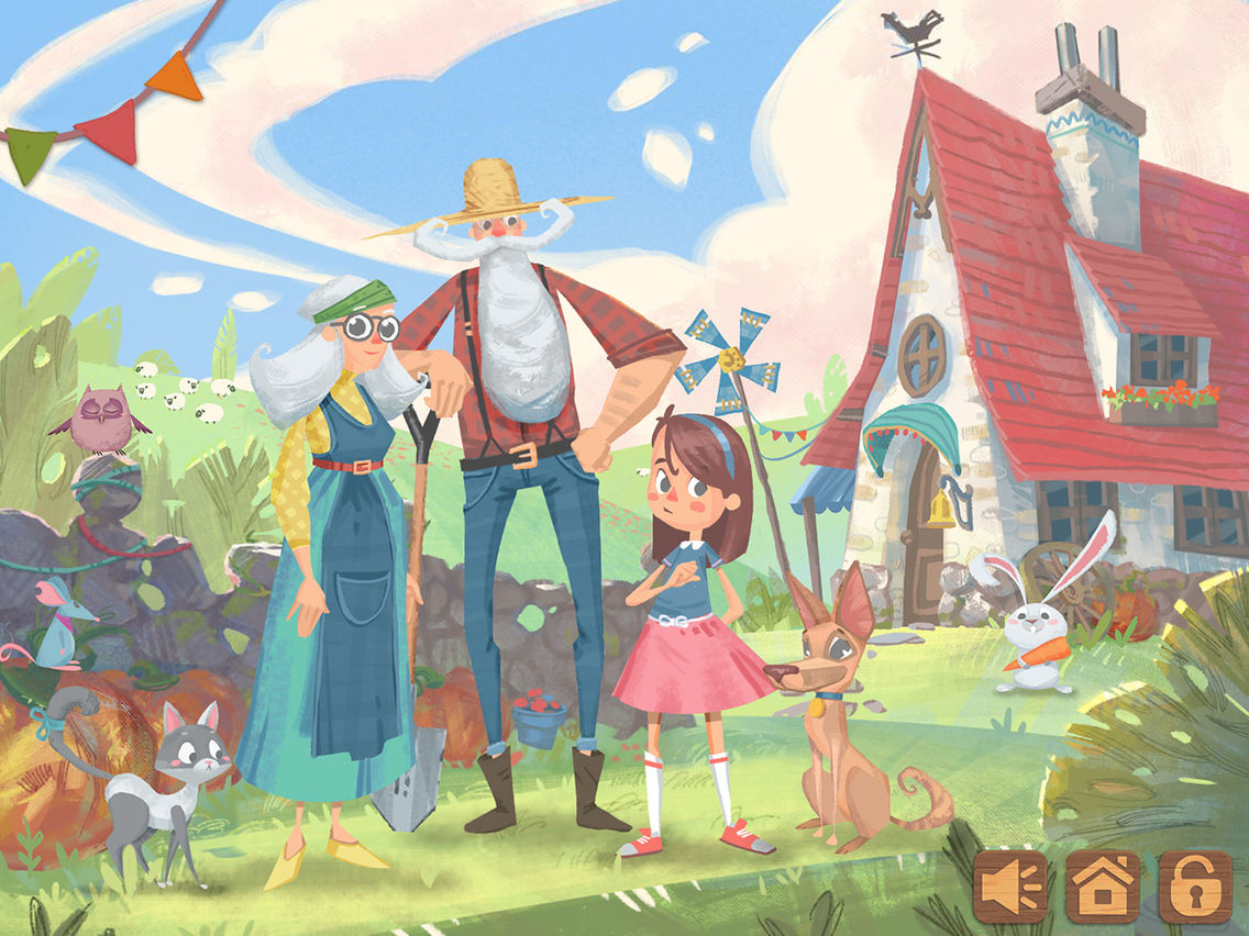 The Giant Turnip - kids story para iOS (iPhone/iPad) Última versão por ...