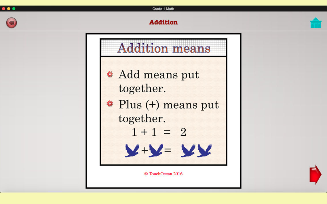 Grade 1 Math for iOS (iPhone) Latest Version at $0.99 on AppPure