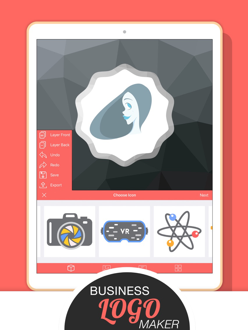 Brand Creator - Logo Maker for iOS (iPhone/iPad) Latest Version at $2. ...