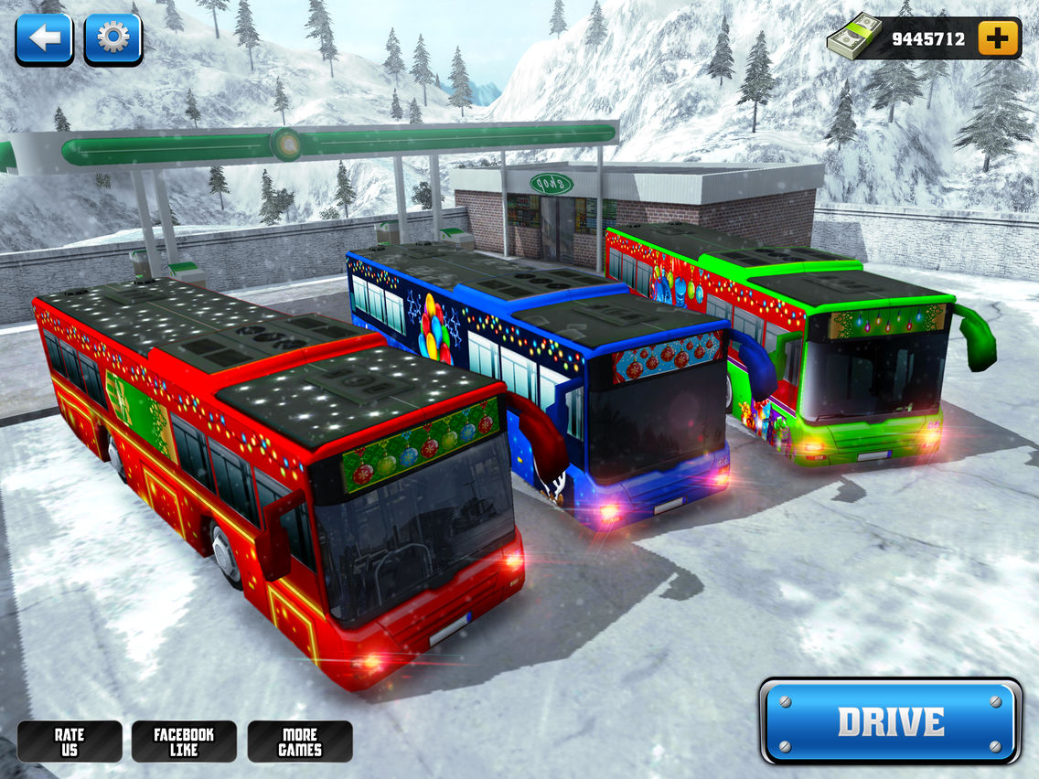 Laden Sie OffRoad Snow Bus Driving 2017-Hill Drive Simulator für iOS ...
