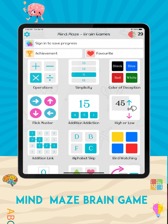 Mind Maze Brain Games for iOS (iPhone/iPad/iPod touch) - Free Download ...