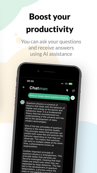 Chatman - AI Bot Text & Images for iOS (iPhone/iPad/iPod touch) - Free ...
