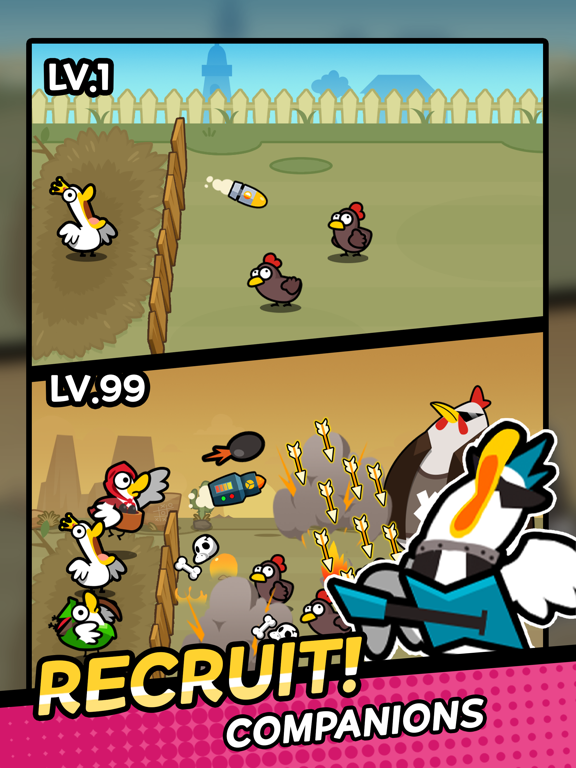 Duck vs Chicken Merge Defence for iOS (iPhone/iPad/iPod touch) - Free ...