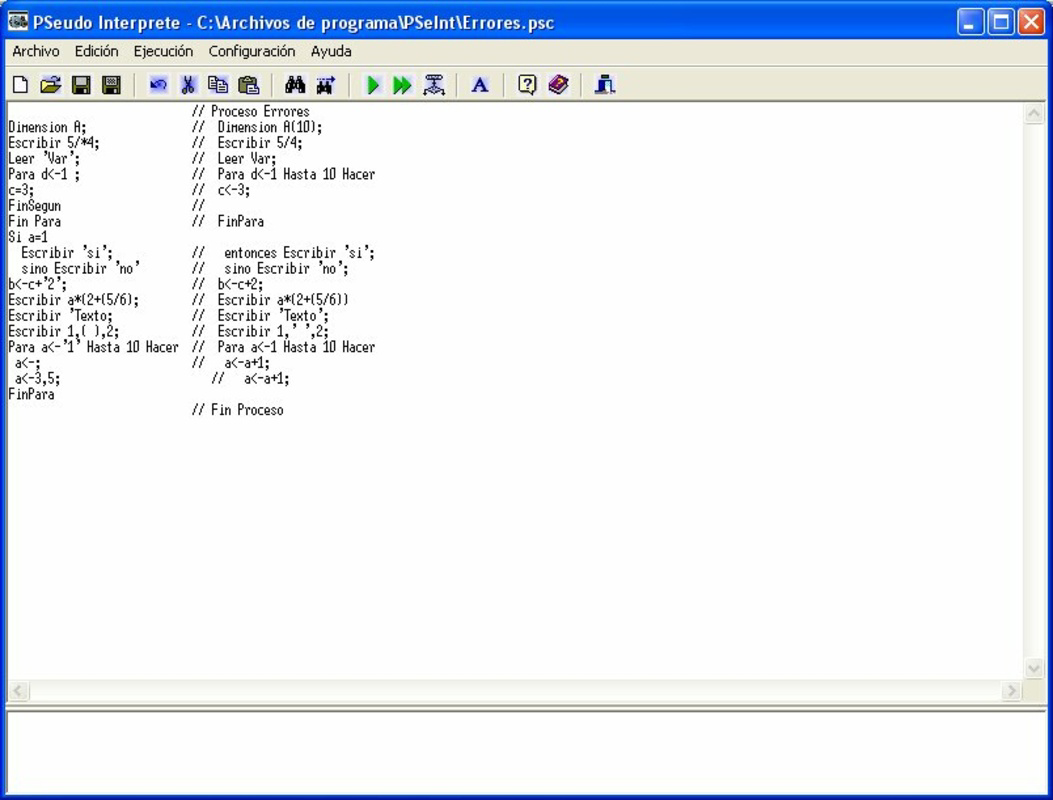 PSeInt for PC Windows 20250314 Download