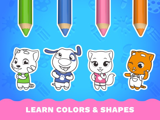Talking Ginger Coloring for iOS (iPhone/iPad/iPod touch) - Free ...
