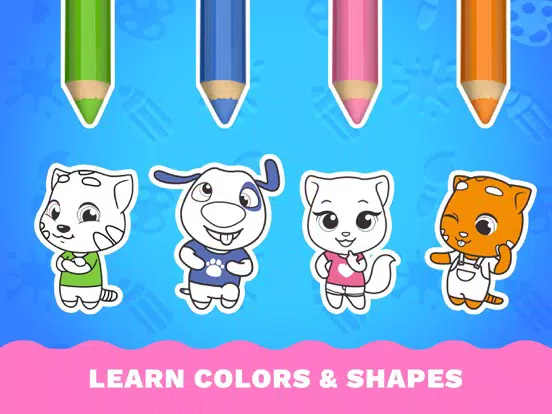 Talking Ginger Coloring for iOS (iPhone/iPad/iPod touch) - Free ...